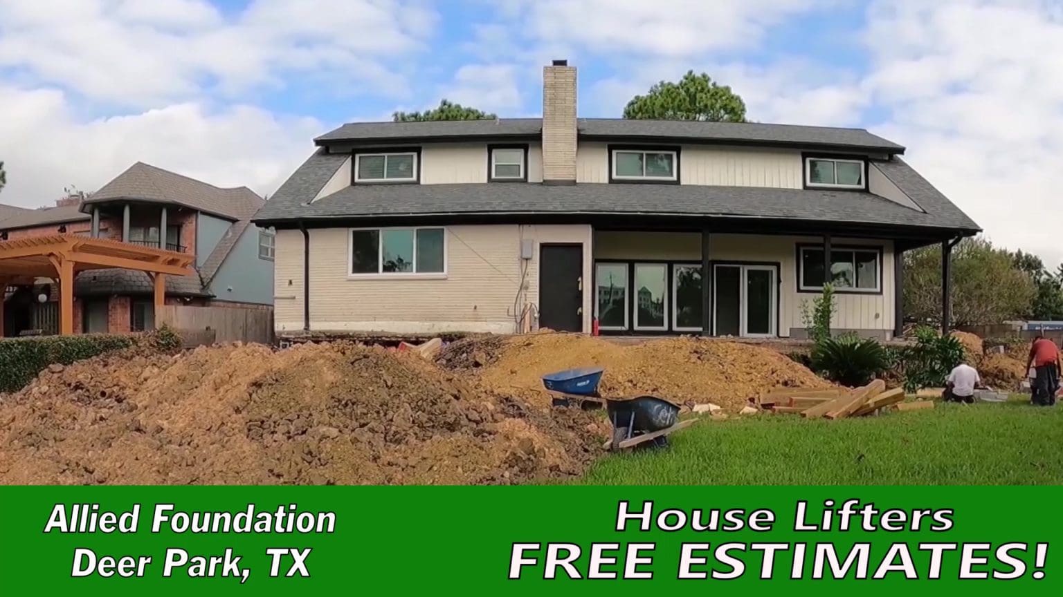 House Lifting | Houston Foundation Repair | Allied Foundation